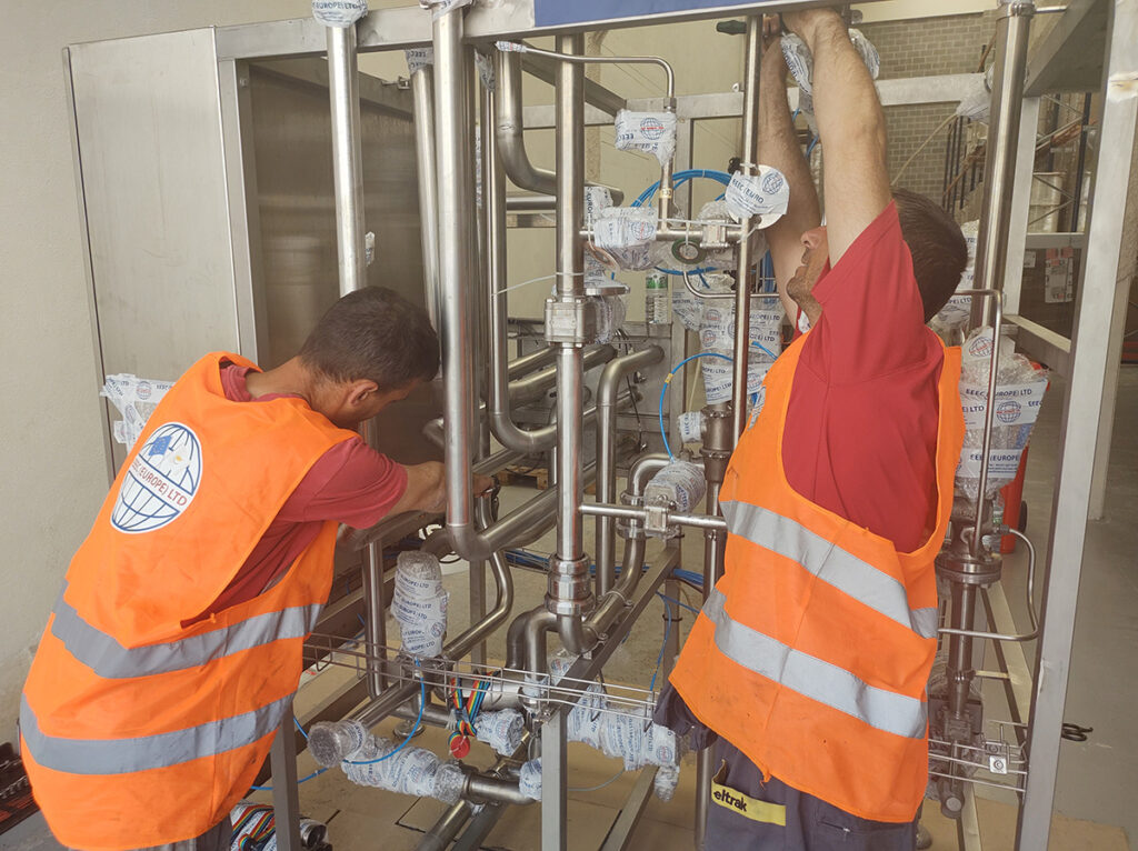 Preparing of Tetra Alsafe in Spain for Shipping | EEEC Europe Ltd